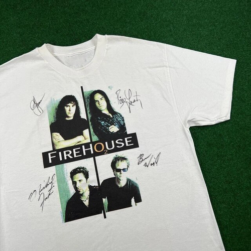 FireHouse Band Tour Signature Cotton Men Women S-2345XL T-Shirt NI686 ...