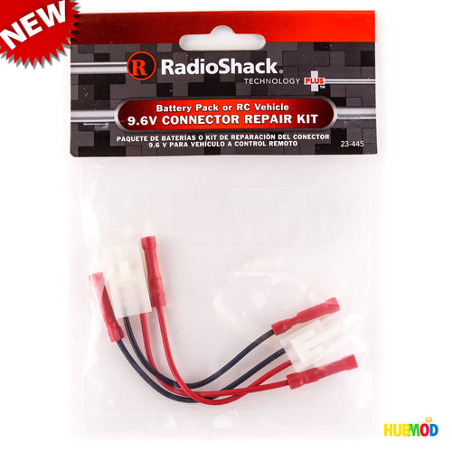 Radio Shack Battery Pack RC Vehicle 9.6V Connector Repair Replacement ...