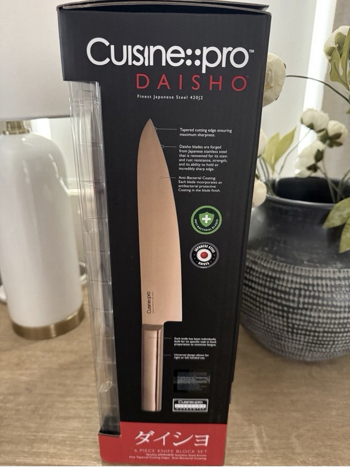 Cuisine::pro® Daisho™ Nara - Japanese Stainless Steel 6 Piece Knife ...