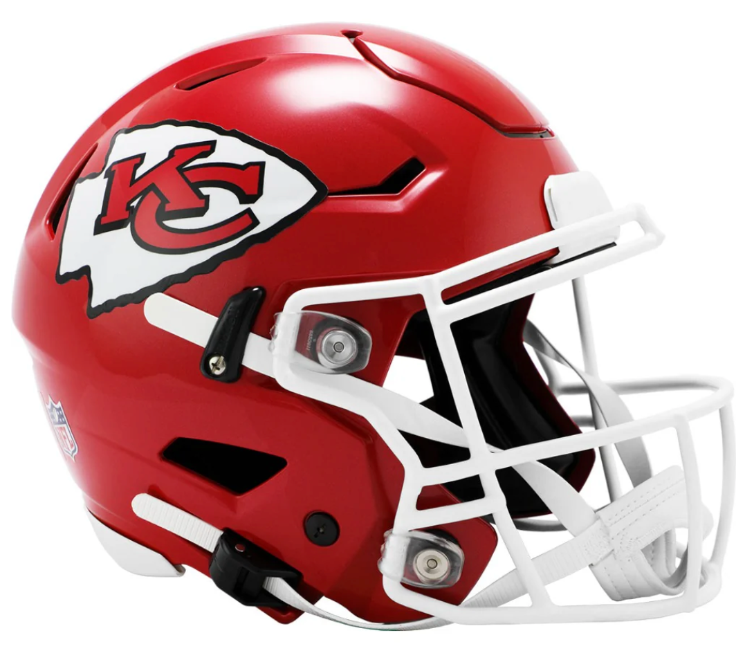 Kansas City Chiefs Full Size Authentic Riddell SpeedFlex Helmet | eBay