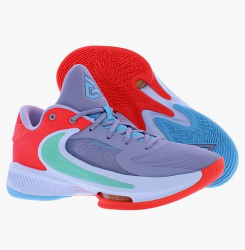 Nike Men's Giannis Zoom Freak 4 Paris Grey-Multicolor, DJ6149-500 Size ...