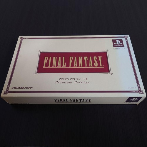 PS1 Final Fantasy 1 & 2 I II Premium Package Used Needs JP Console ...
