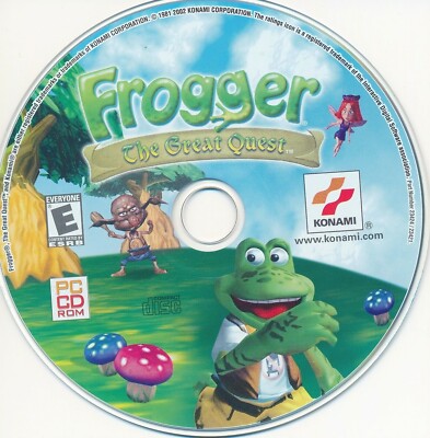Frogger: The Great Quest - DISC ONLY - PC CD-ROM - RARE - Fast P&P ...