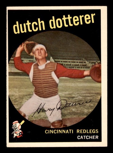 1959 Topps Baseball #288 Dutch Dotterer EX *d3 | eBay Australia