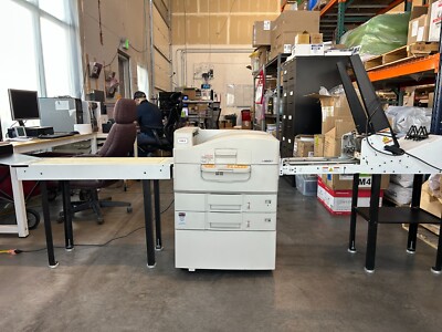 OKI Envelope Printer pro900DP with Feeder & Conveyor | eBay