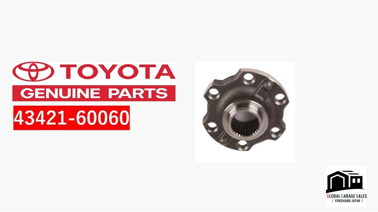 Toyota 43421-60060 Genuine Land Cruiser Lexus LX470 Front Axle Flange ...