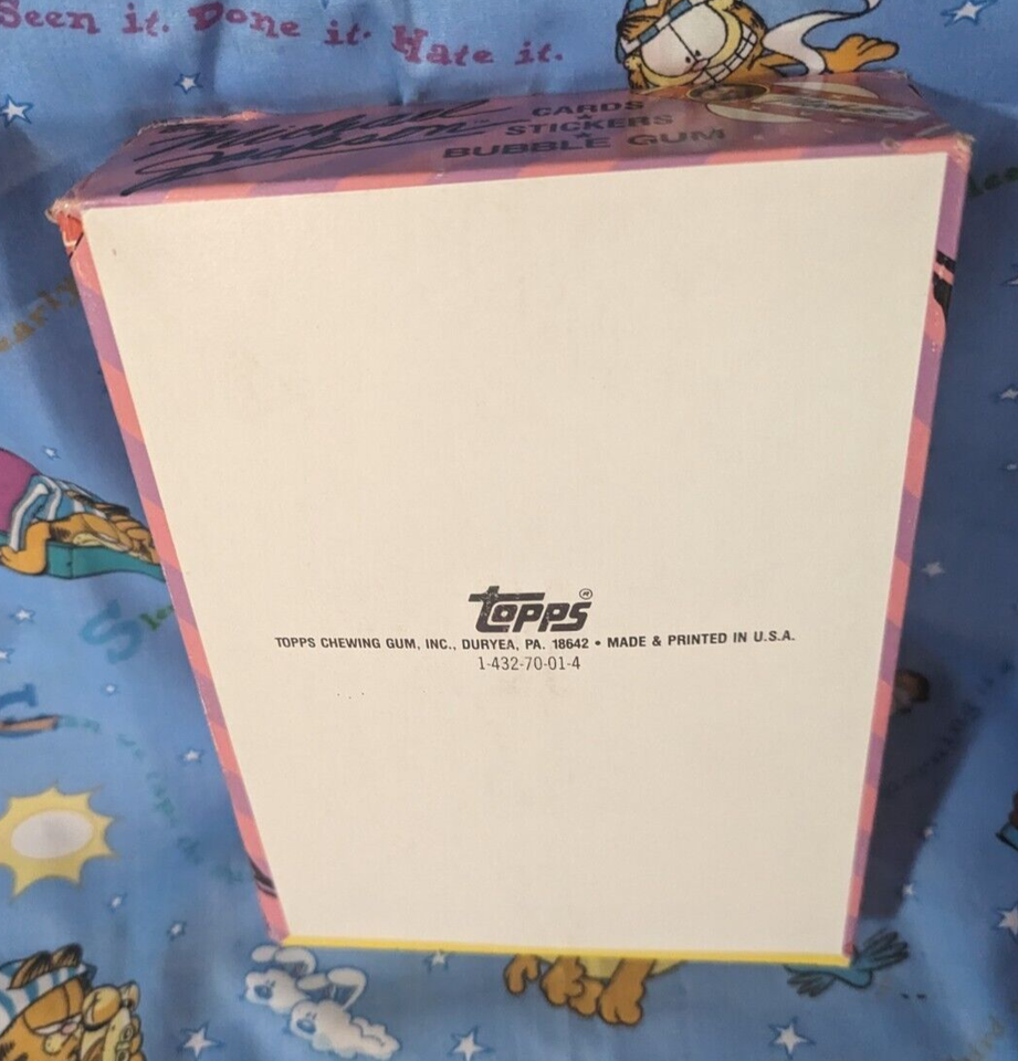 1984 Topps Michael Jackson 1st Series Full Box 36 Packs | eBay