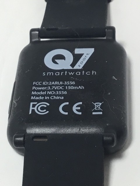 Original Q7 Sport Smart Watch Android IOS Compatible - Black for sale ...