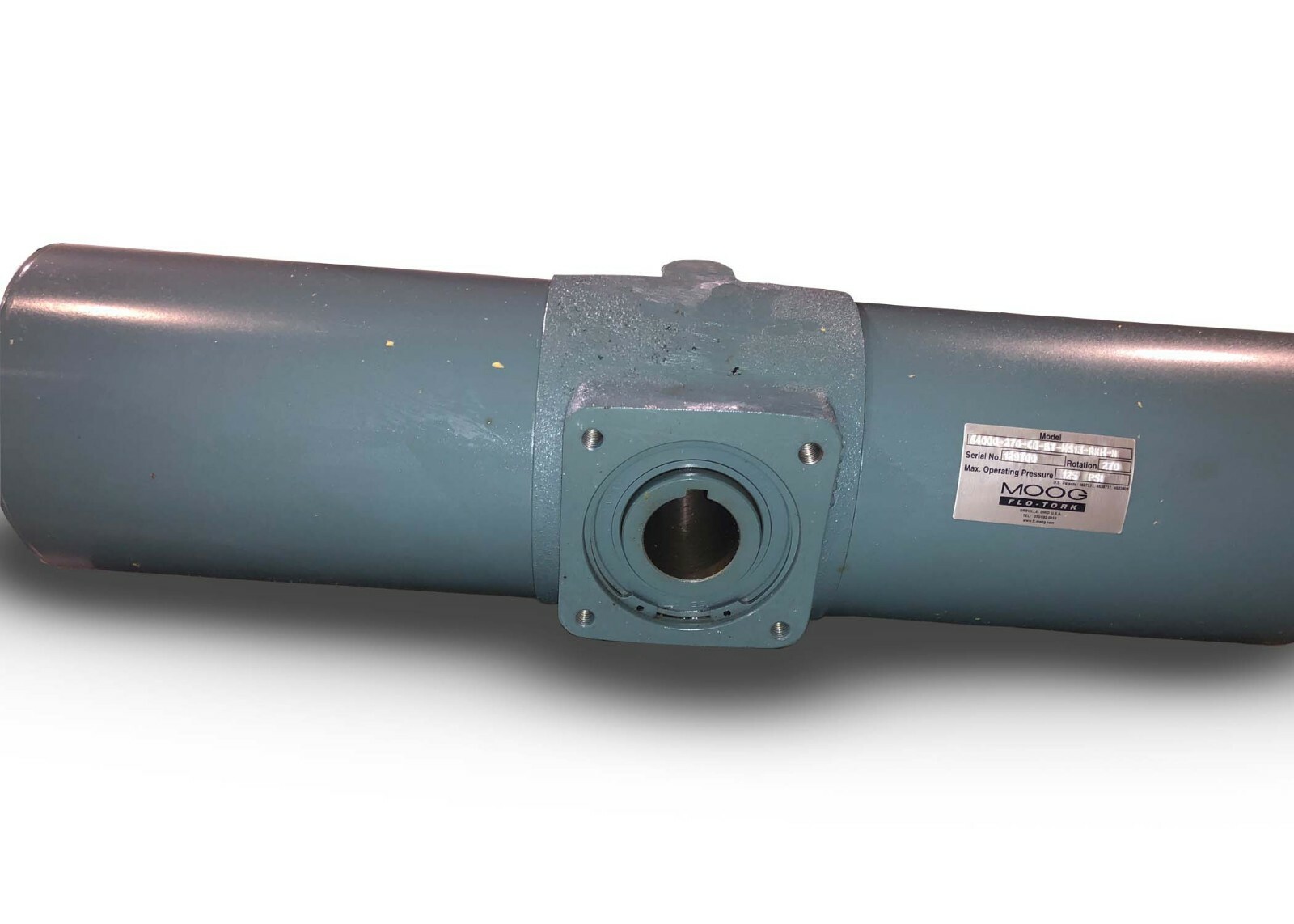 Moog Flo Tork Pneumatic Rotary Actuator - PN: A4000-270-CB-ET-MS13-RKH ...