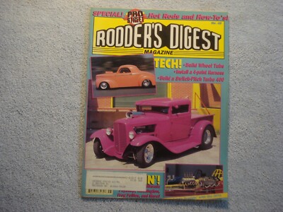Rodder's Digest 1992 February #45 Classic Hot Rod Modified Custom Cars ...
