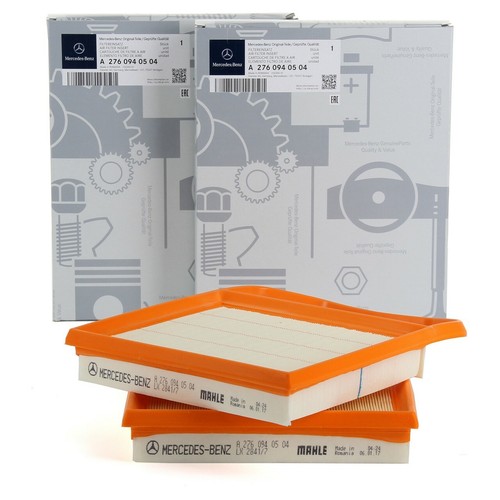 2x original Mercedes-Benz air filter 2760940504 W205 W212 W213 W222 ...