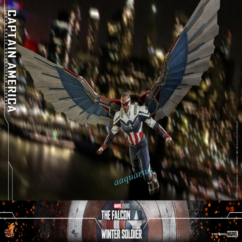 Hot Toys HT TMS040 1/6 Marvel's Falcon and the Winter Soldier - Captain ...