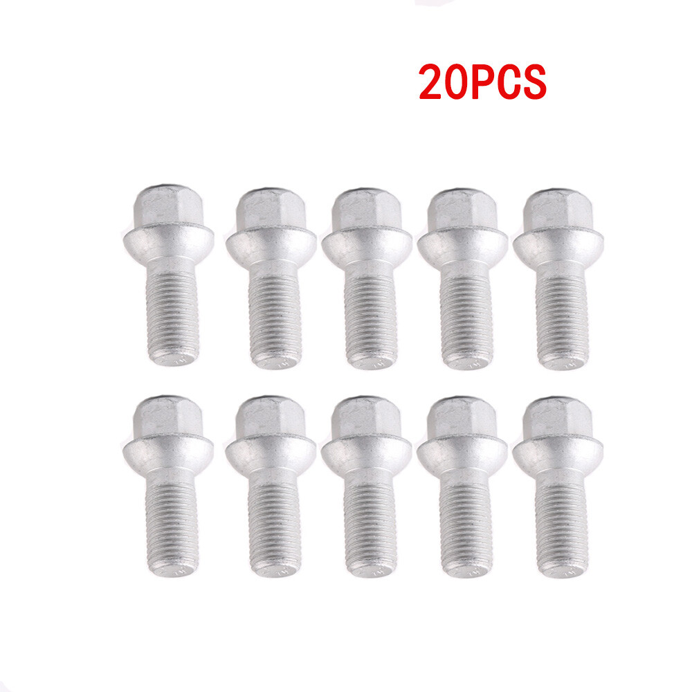 Fit Mercedes-Benz W204 C209 E350 SL50 Qty 20 Wheel Lug Bolts Nuts # ...