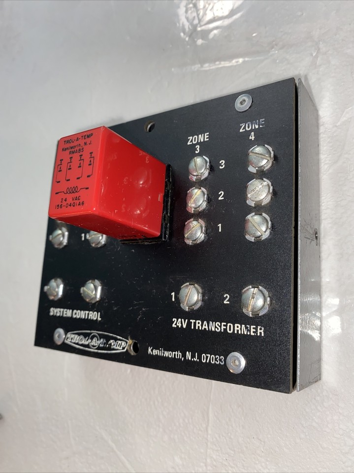 Trol-A-Temp Controlled Comfort 4 Zones System Controller | eBay