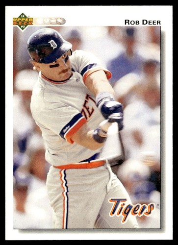 1992 Upper Deck Rob Deer Detroit Tigers #294 | eBay