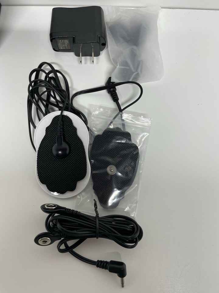 eMP10 Tens EMS Portable Wired Massager Machine w/Pads & Charger-TESTED ...