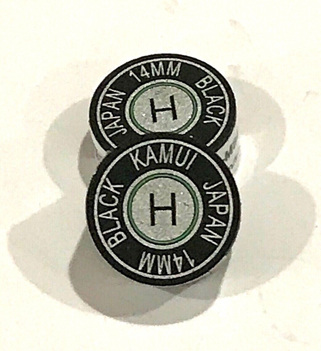 KAMUI BLACK POOL CUE TIPS H HARDNESS BRAND NEW FREE SHIPPING BEST PRICE ...