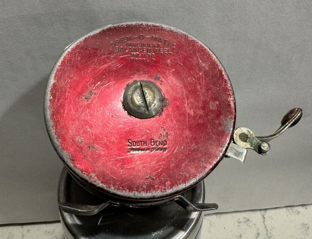 Oren-O-Matic 1130 Model D Made in USA South Bend Balanced Reel Fly ...