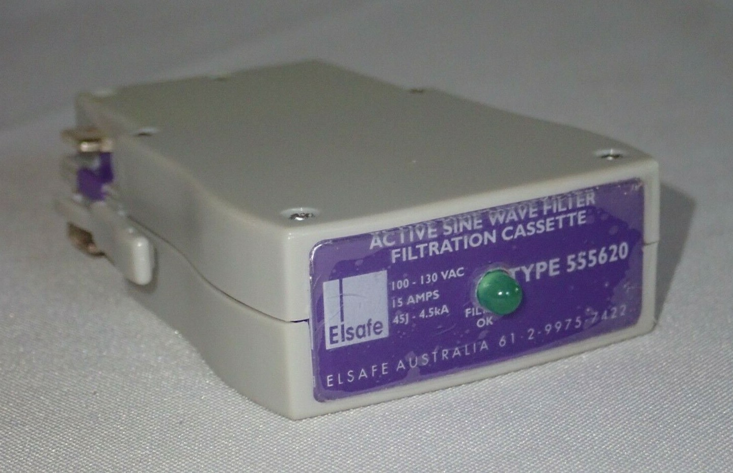 ELSAFE 555620 ACTIVE SINE WAVE FILTER FILTRATION CASSETTE 100-130VAC ...