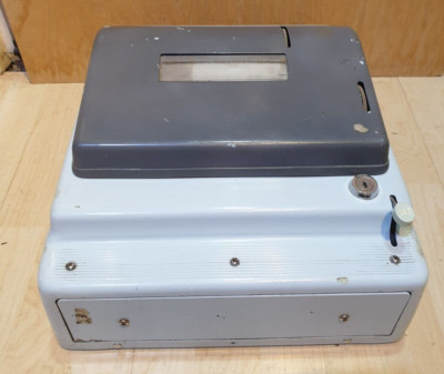 Vintage Bakelite GROSS Cash Register Till Duck Egg Blue Retro Centre Piece Prop | eBay UK