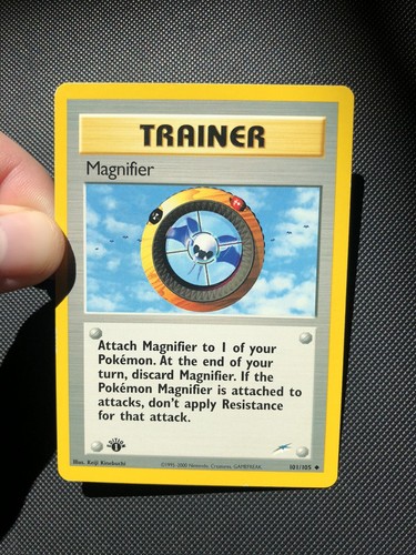 Pokemon - Magnifier 101/105 Uncommon 1st Edition Neo Destiny 2002 WotC ...