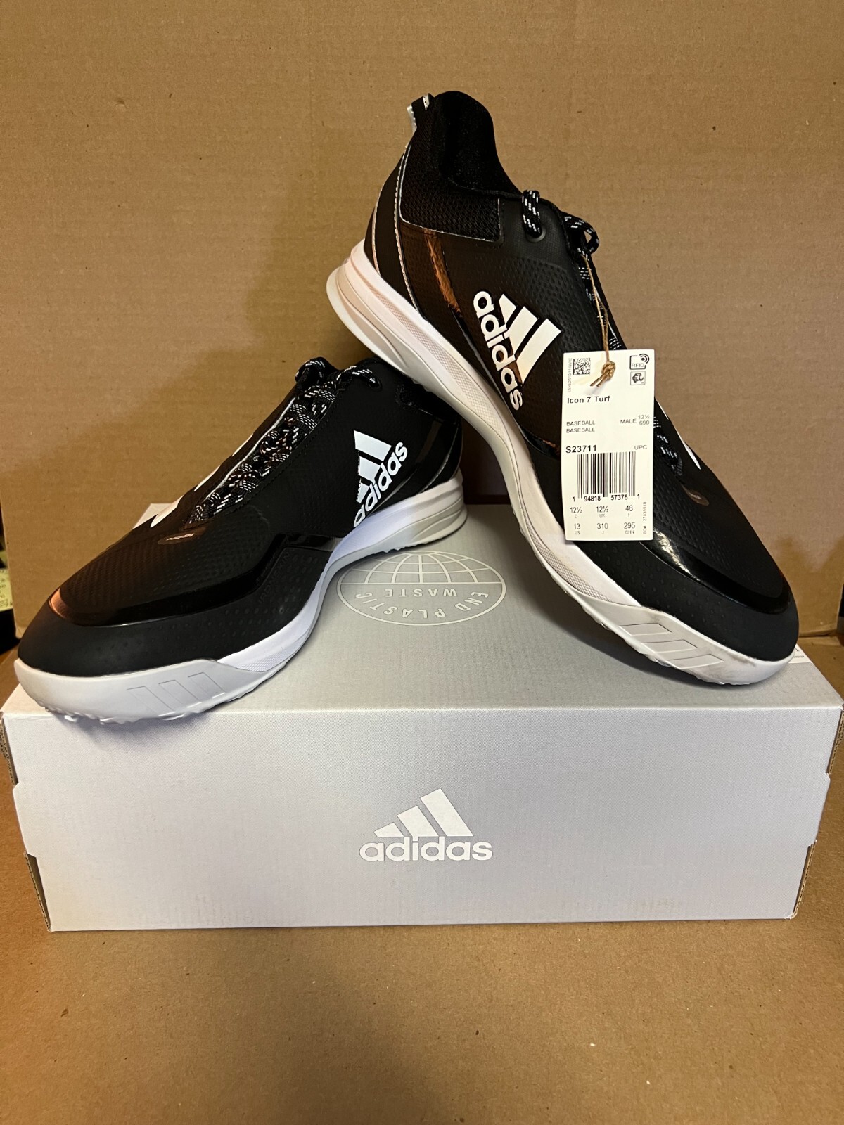 [S23711] adidas Icon 7 Turf Shoe - Mens Baseball Size… - Gem