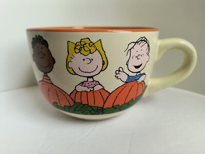Peanuts Gang It's the Great Pumpkin Charlie Brown Large Ceramic 24oz ...