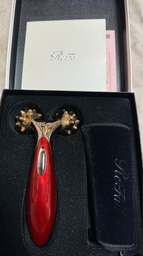 MTG ReFa RHYTHM Face dedicated beauty Roller pearl red Limited Color | eBay
