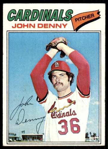 1977 Topps John Denny Baseball Cards #541 | eBay