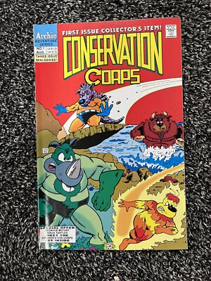 Conservation Corps #1 Archie Comics Children's Humor August 1993 | eBay