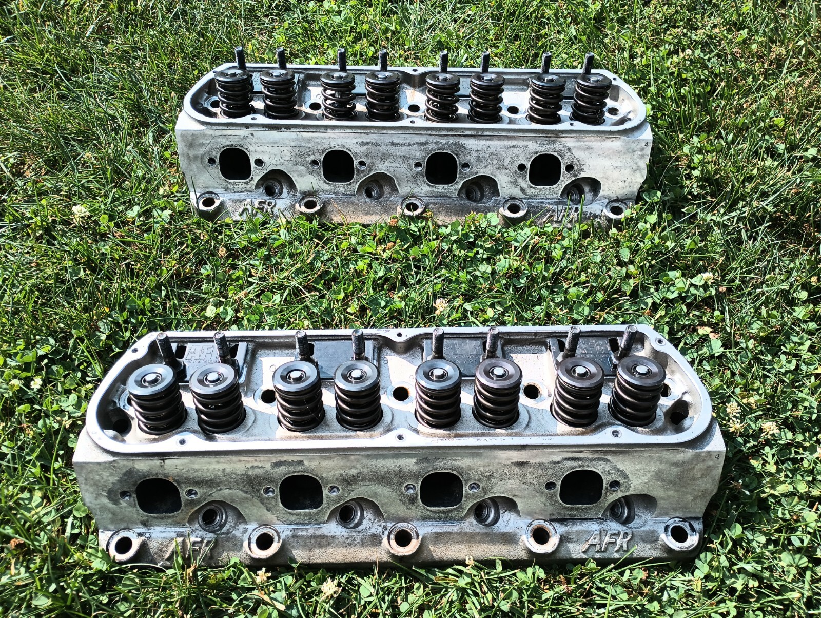 1987-1995 Ford Mustang 5.0L AFR 185 Aluminum Cylinder Heads 302 GT40 ...