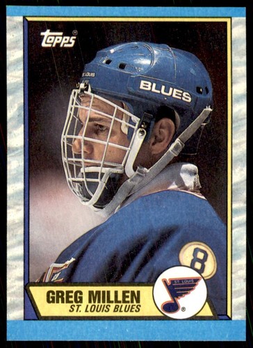 1989-90 TOPPS GREG MILLEN ST. LOUIS BLUES #137 | eBay