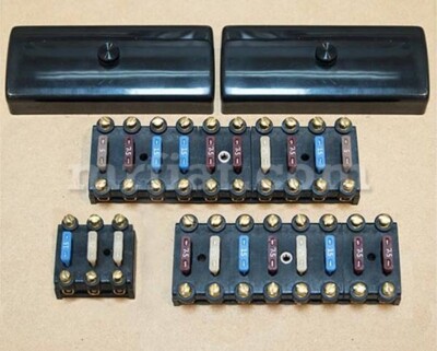 For Porsche 911 Refuze Replacement Fuse Panel Set 1970-73 5 Pcs New | eBay