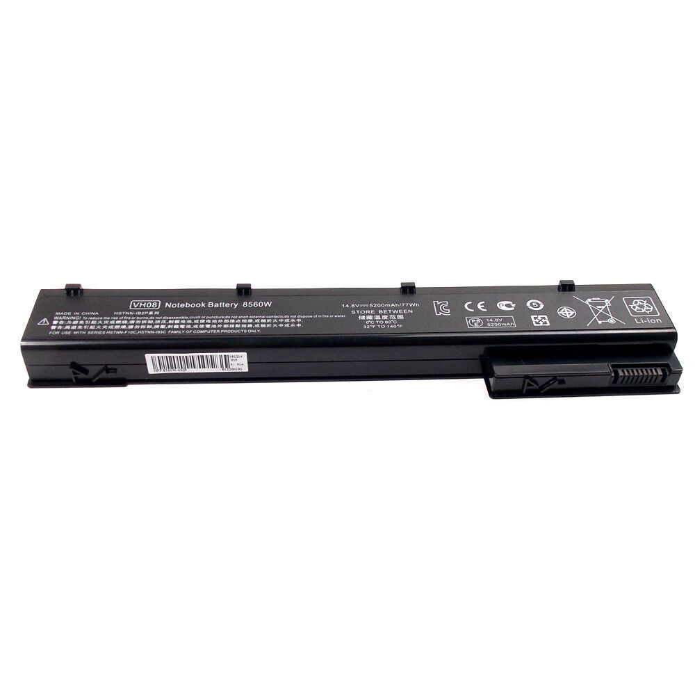 Laptop Battery for HP EliteBook 32113-151 8770w 8560w 8570w VH08XL ...