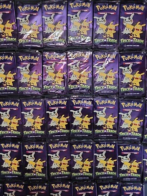 Pokemon TCG Trick or Trade BOOster Bundle Lot of 15 Mini Packs (2023 ...