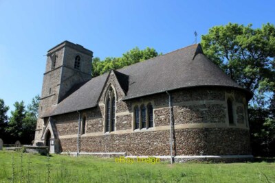 Photo 6x4 All Saints Church chancel end Knapwell Grade II* listed with ...
