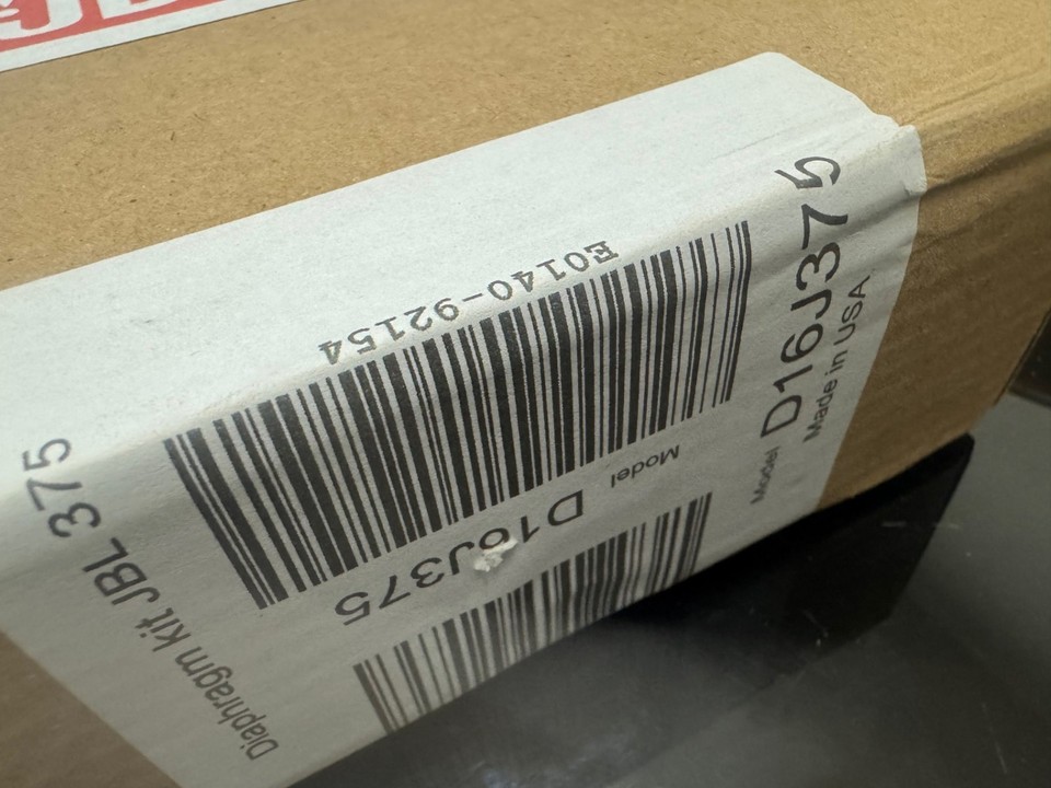 sealed JBL 375 diaphragm NOS box pair (2 pieces) Serial number 45347and ...