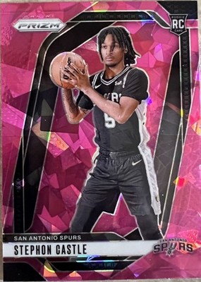 2024-25 Panini Prizm - Stephon Castle #234 Pink Ice Prizm (RC) | eBay