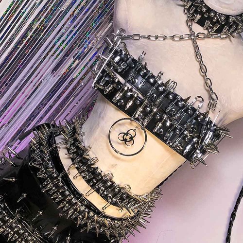 E-Girls Harajuku Emo Punk Rock Y2K TOPS Gothic Dress DIY Kawaii Eco ...