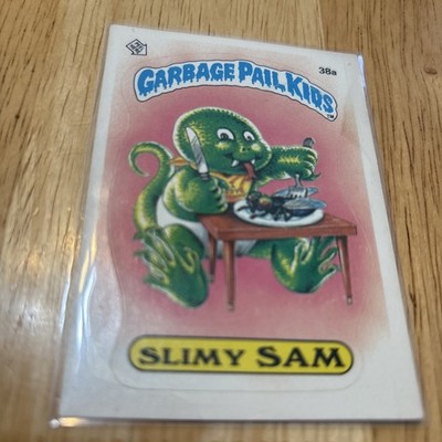 Topps Garbage Pail Kids 1985 Slimy Sam 38A Matte | eBay
