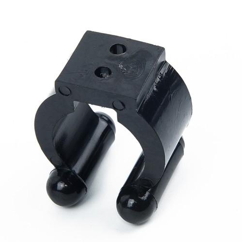 20 Pcs Fishing Pole Rod Holder Rubber Clips Vertical Wall Mount Boat ...