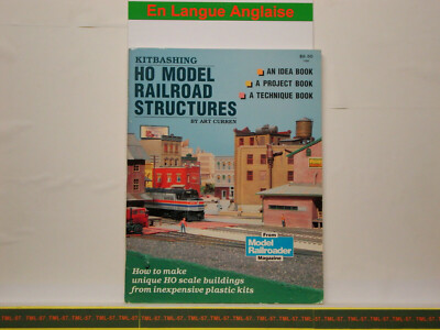 Livre MODEL RAILROADER - HO Model Railroad Structures 78 p Techniques ...