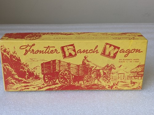 Frontier Ranch Wagon Model Kit - New in box | eBay