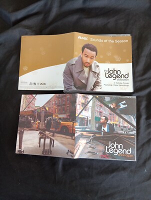 LEGEND: John Legend 2 CD Lot: LIKE NEW Mint NEW CASES ONCE AGAIN ...