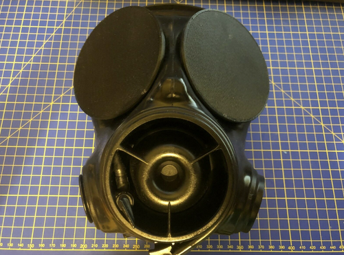 S10 Gas Mask Coloured Outsert Filter Lenses Perspex Polycarbonate ...