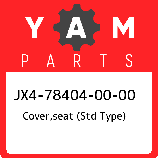 JX4-78404-00-00 Yamaha Cover,seat (std type) JX4784040000, New Genuine ...