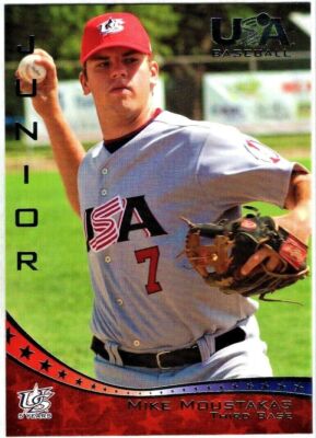 2007 Upper Deck USA Junior National Team #38 Mike Moustakas Rookie MVP ...
