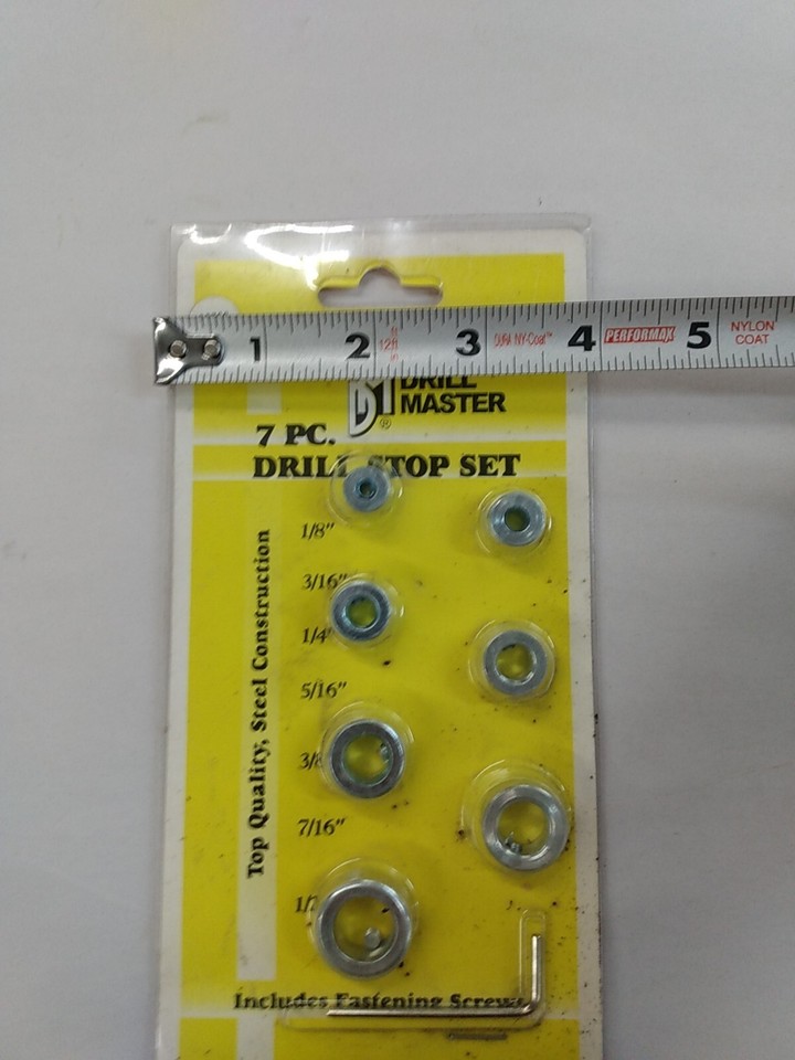 Drill Master 7 Pc Drill Stop Set | eBay