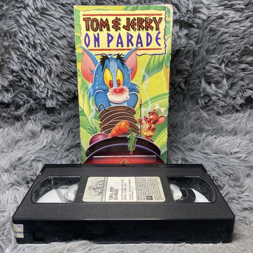 Tom And Jerry On Parade VHS 1992 Animated Cartoon TV Show Classic Rare ...