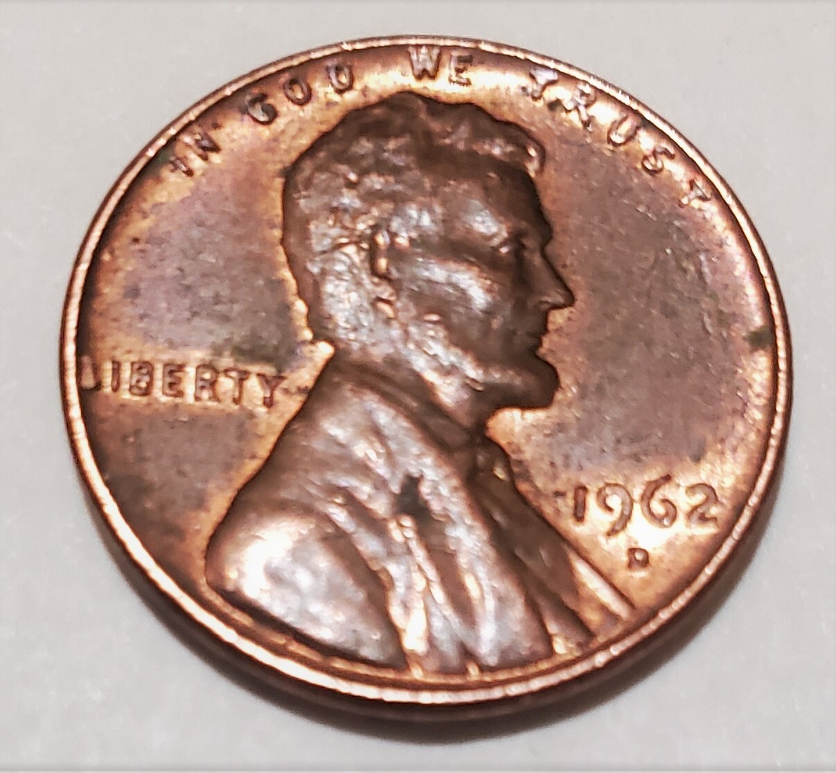 1962-D Lincoln Penny "L" on Edge Copper Penny #0837 | eBay